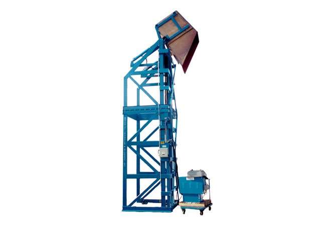 4087-AB Lift & Dump Drum Discharger - Material Transfer Equipment